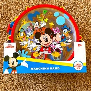 Disney | Toys | Disney Marching Band Drum With Instruments Hornclickers ...